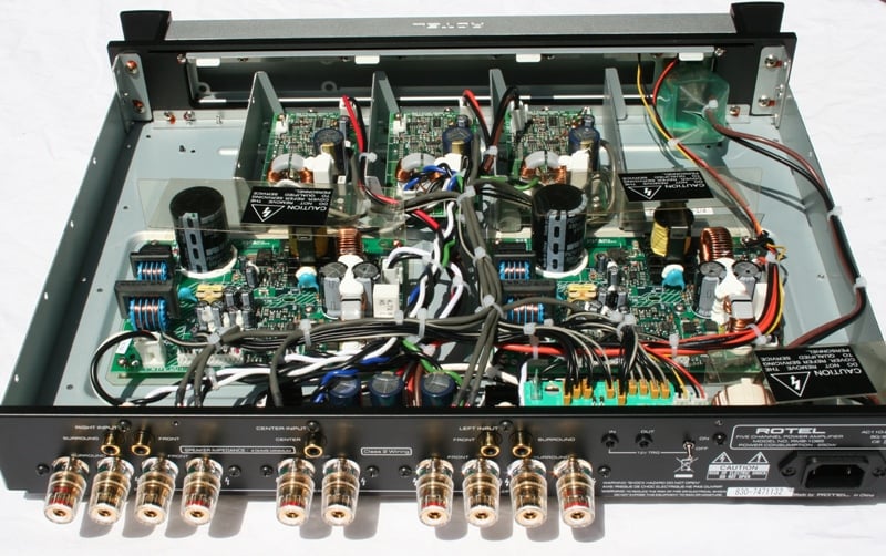 Rotel RMB-1085 Power Amplifier Review | Audioholics