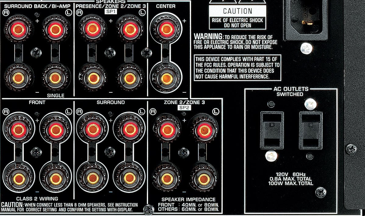 Setting the A/V Receiver Impedance Selector Switch | Audioholics