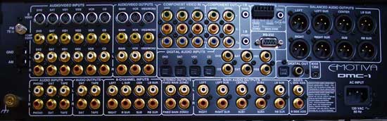 Emotiva DMC-1 Preamp Processor Review | Audioholics