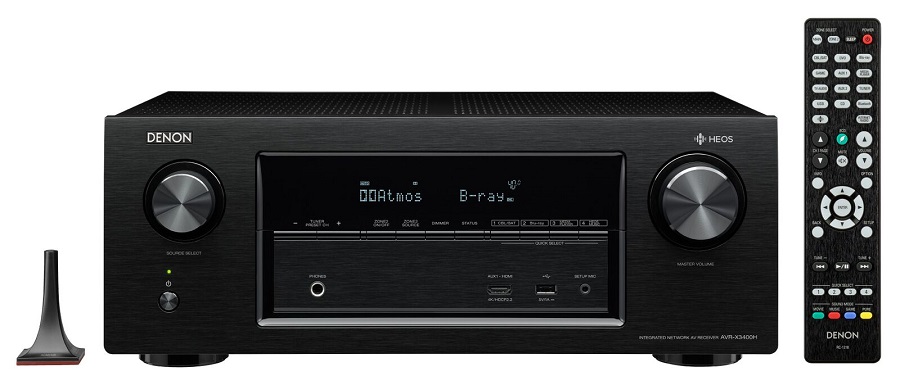 Denon AVR-X3400H 7.2 Ultra HD Receiver w Alexa Integration Preview ...