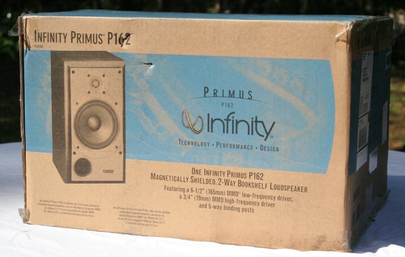Infinity Primus P162 Bookshelf Speaker Review | Audioholics