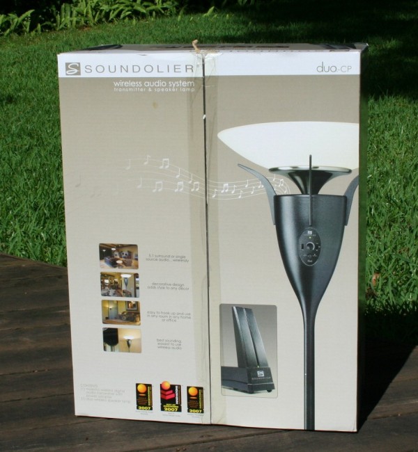 Soundolier duo Wireless Speaker Lamp Review | Audioholics