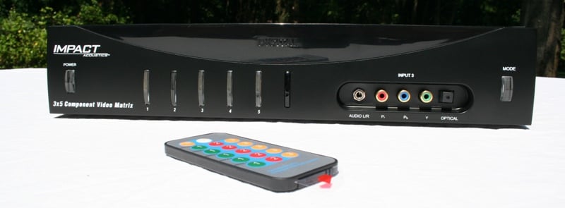 Impact Acoustics 3x5 Component Video Matrix Selector Switch Review