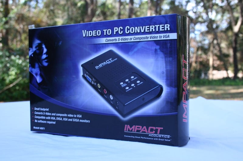 Impact Acoustics Video to PC Converter Review | Audioholics