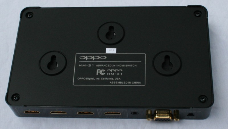 Oppo HM-31 HDMI 3/1 Switcher Review | Audioholics