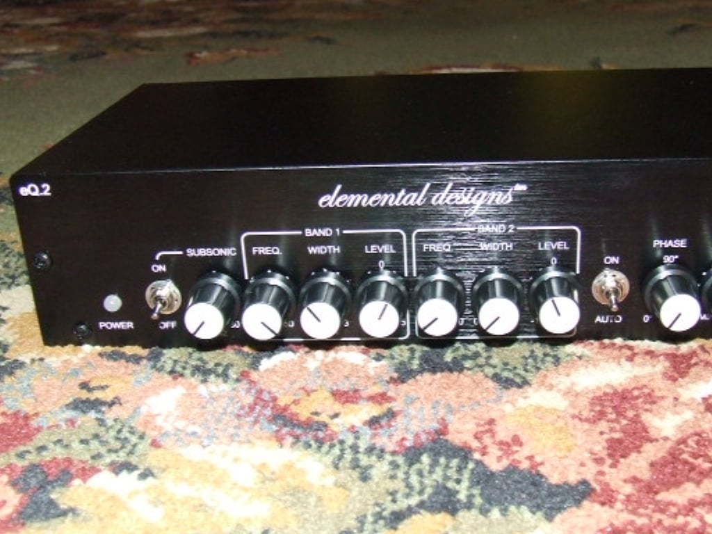 Elemental Designs eQ.2 Parametric Equalizer Review | Audioholics