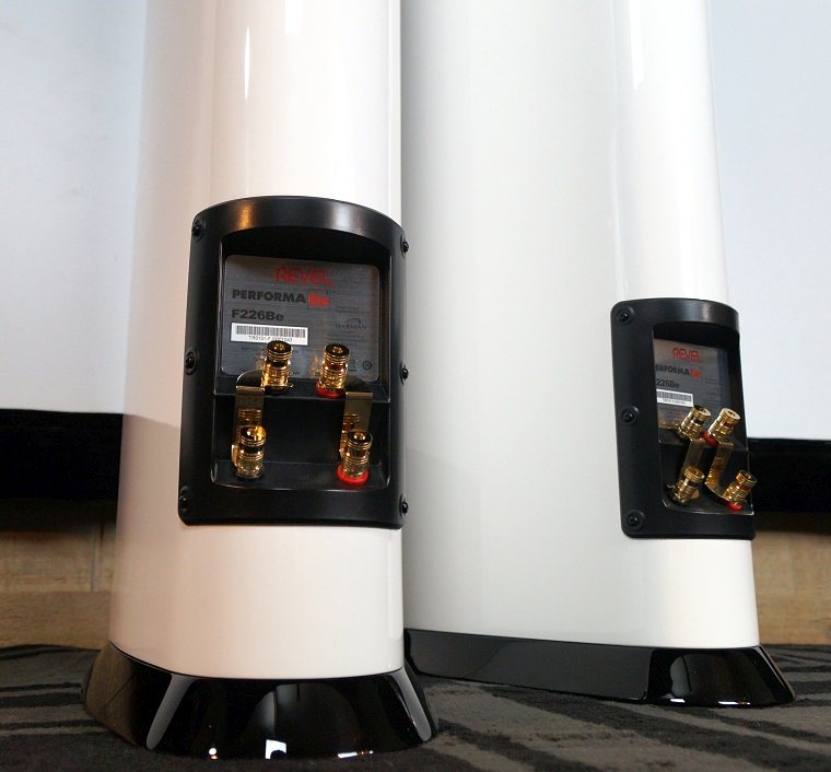 Revel PerformaBe F226Be Tower & C426Be Center Loudspeakers Review ...
