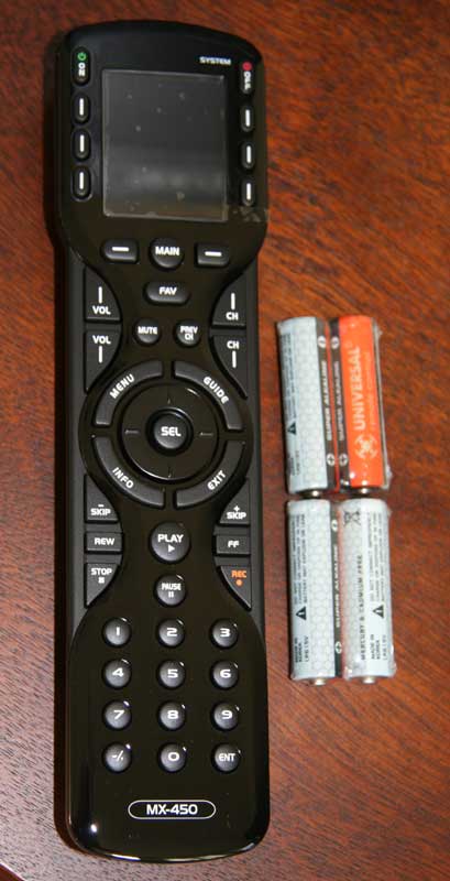 Universal Remote MX-450 Remote Control Review | Audioholics